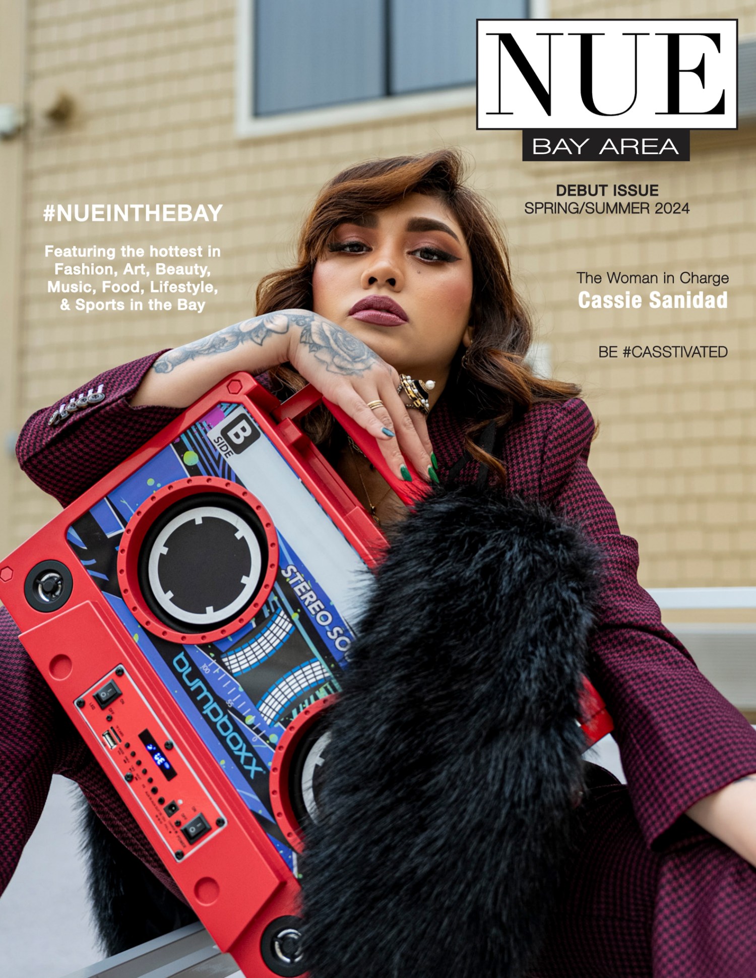 NUE Bay Area Magazine Debut Issue Featuring Cassandra Amor Wells ...